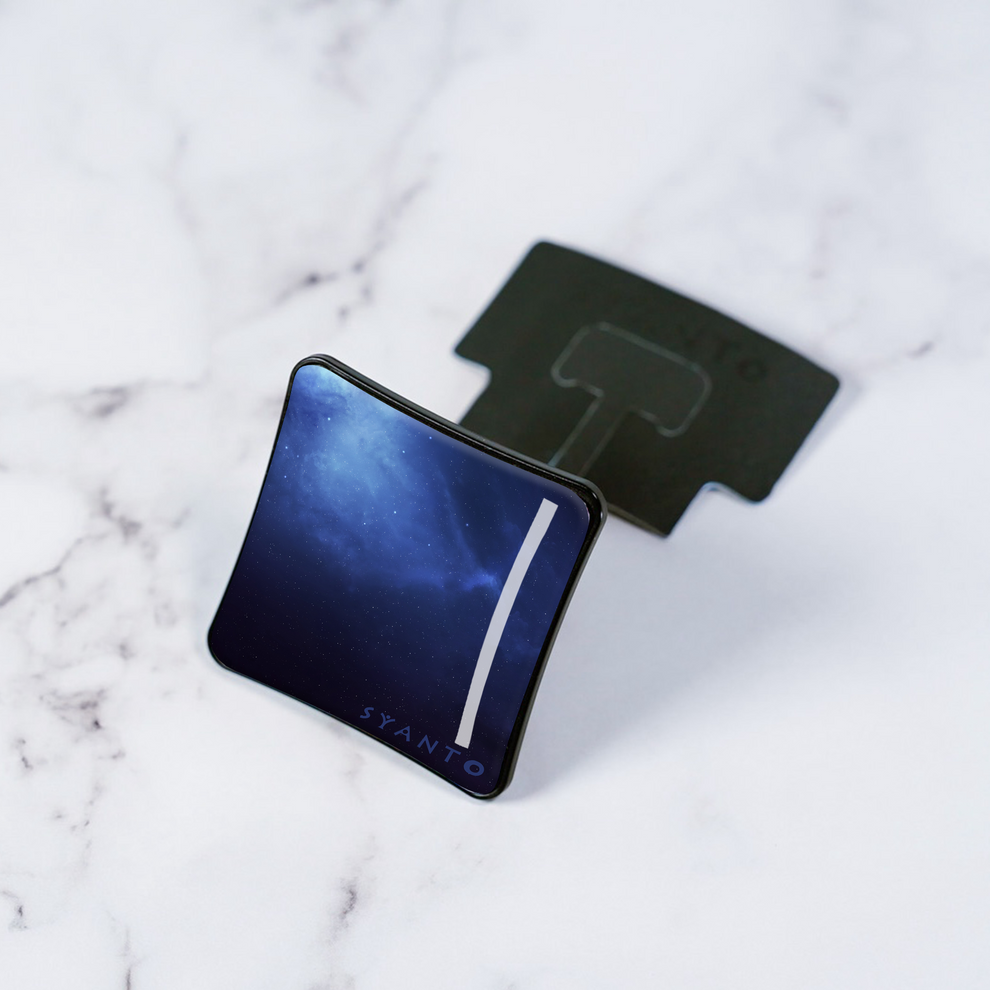 SYANTO Style SYANTOオリジナルデザイン 【公式直営店】 スマホスタンドリング iPhone Android タブレット 全機種対応 落下防止 背面充電 コード充電 背面フリー ...